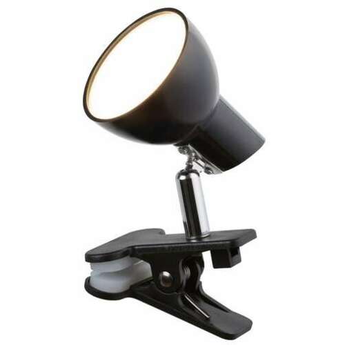 RABALUX Noah, clip lamp, crna, LED 5W