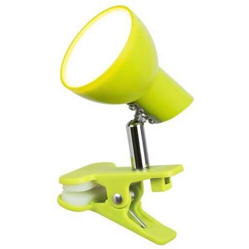 RABALUX Noah, clip lamp, green, LED 5W