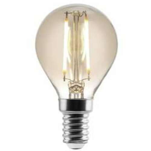 RABALUX Filament LED sijalica, smoky, metal+staklo, E14 G45