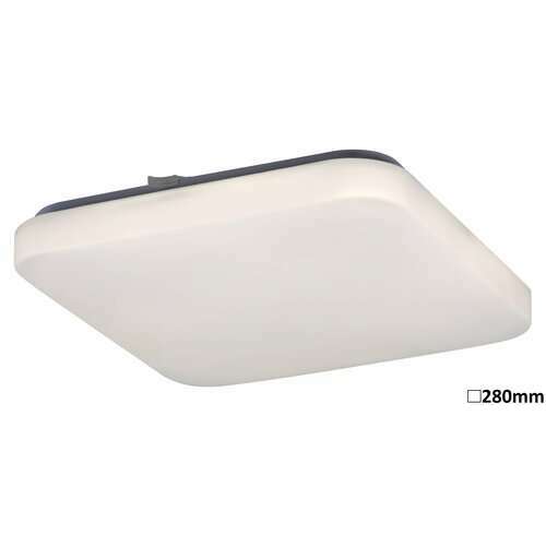 RABALUX Rob plafonjera LED 20W 4000K, bela cetvrtasta 28x28cm