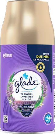 glade
LAVANDA&ALOE dopuna za automatski osveživač prostora u spreju, 269 ml