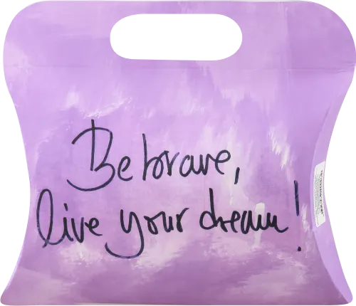 K&P
Ukrasna kesa mala - Be brave, live your dream!, 1 kom