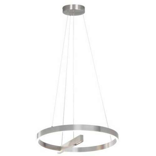 RABALUX Thrac, visilica brušeni aluminium LED 40W, 2070lm, 4000K, precnik 84cm