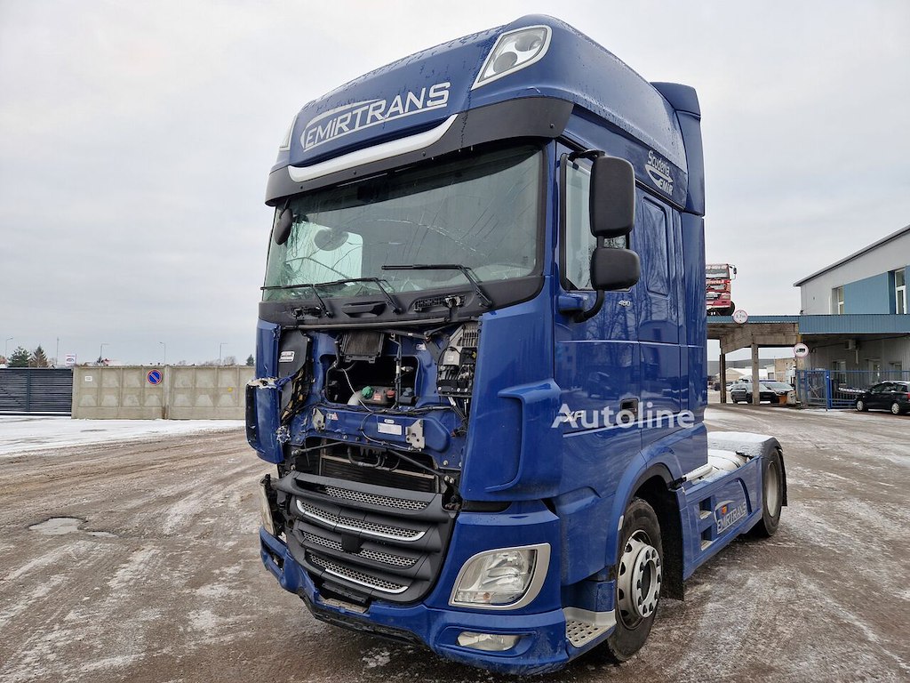 DAF XF 480 + Retarder tegljač nakon udesa