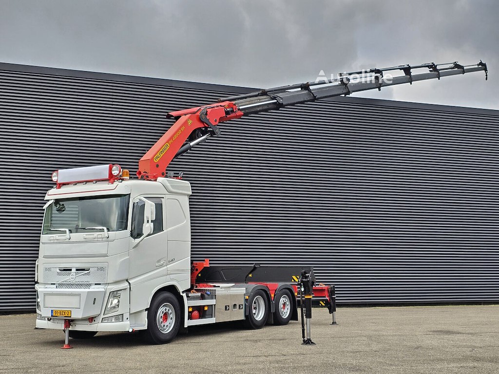 Volvo FH 540 6x2-4 / PALFINGER 42 t/m CRANE / KRAN / WINCH tegljač