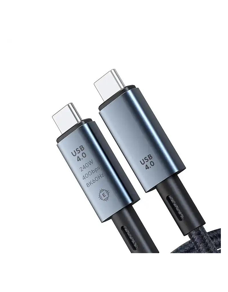 Kabl USB4 Tip C-Tip C KT-USB4C240W Kettz 40Gbps 20V 5A