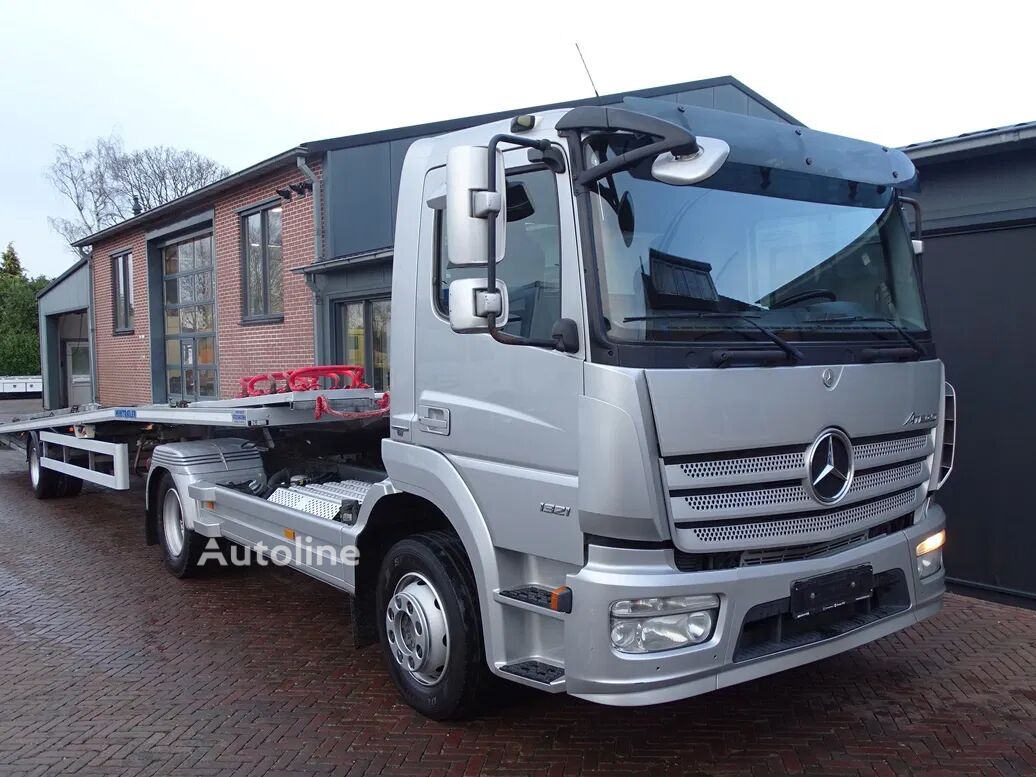 Mercedes-Benz Atego 1322 EURO 6 AUTOTRANSPORTER +OPLEGGER 3 AUTO'S *Gereservee tegljač