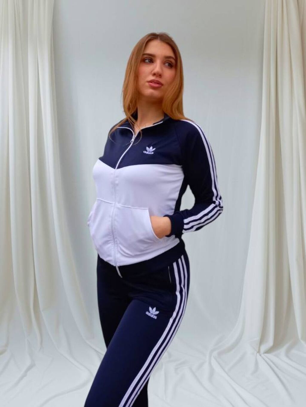 Adidas ženska trenerka Novo Mokra likra Veličine m l xl 2xl fb