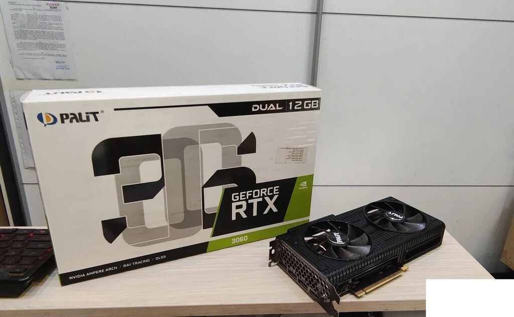 Palit RTX 3060 RTX3060 12GB Ventilatori odlicni 2x HDMI