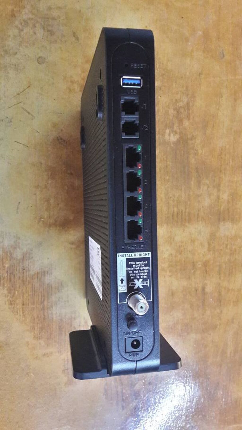 Wireless Cable VoIP Gateway Ubee EVW32C General