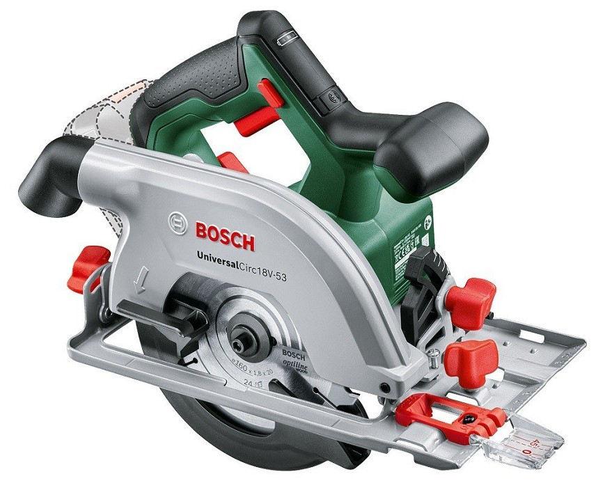 Bosch UniversalCirc 18V-53 Akumulatorska kružna testera, solo