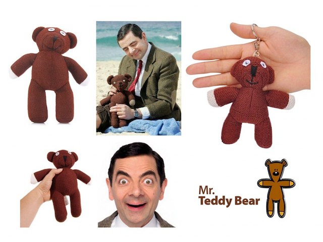 Mr. Bean Teddy Bear Medved Plisana Igracka Model 1