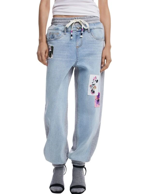 Desigual - Jogger fit ženske farmerke