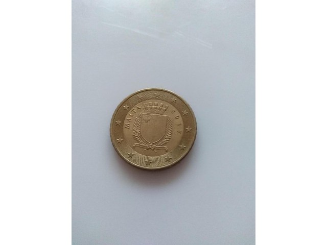 50 euro centi Malta, 2017.