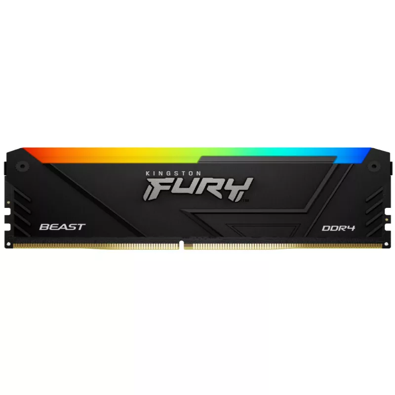 KINGSTON DIMM DDR4 8GB 3600MT/s KF436C17BB2A/8 Fury Beast RGB Black