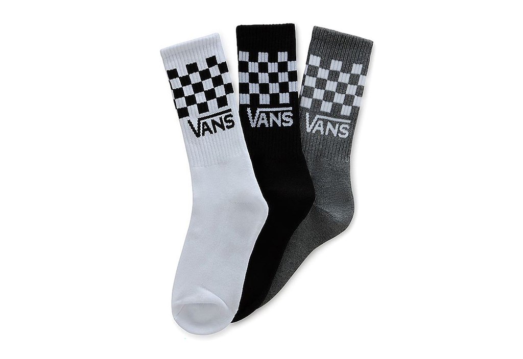 Vans Čarape - Drop V Classic Check Crew Sock