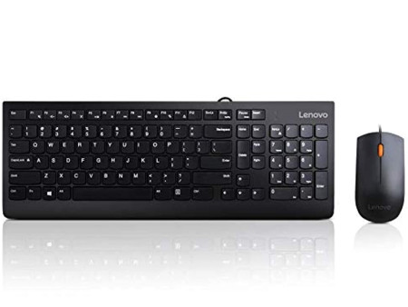 Tastatura+miš LENOVO 300 žićni setUS103Pcrna' ( 'GX30M39606' )