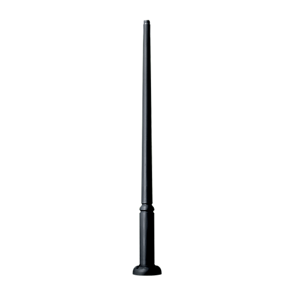 EKTOR POLE 3000ММ WITHOUT DOOR, BLACK