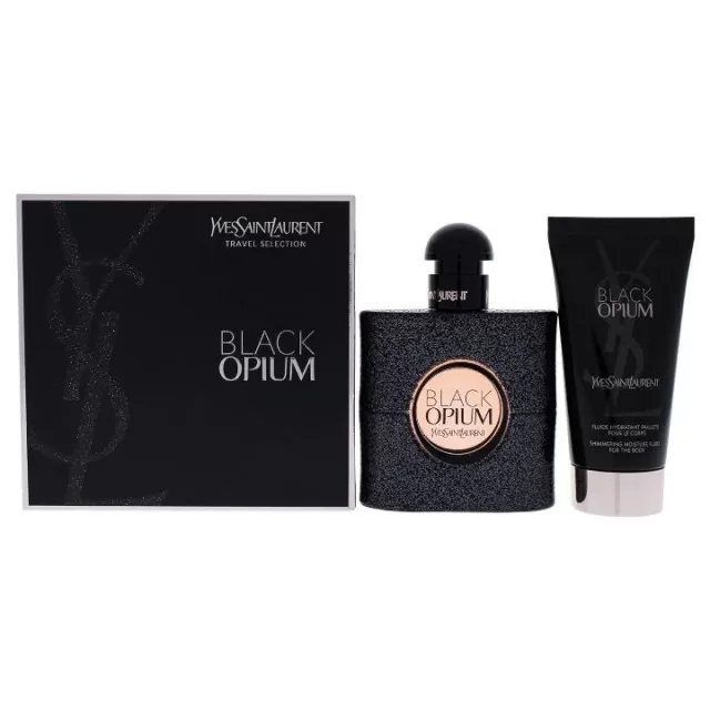 YSL Black Opium Women set EDP 50 ml + losion za telo 50 ml