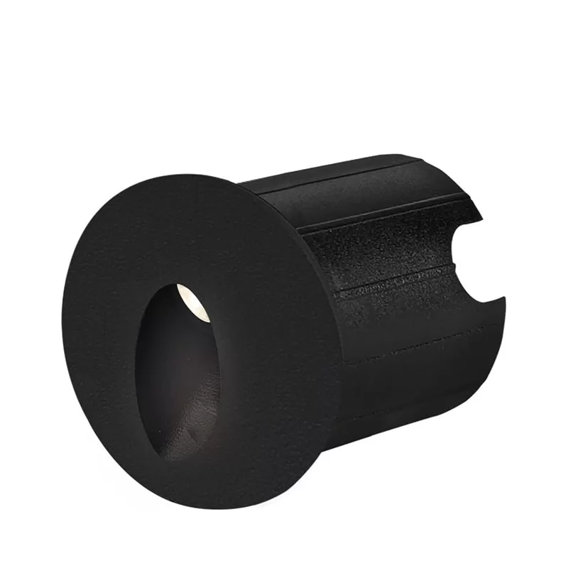 VECTOR-A-RND-BLC-2W-3000K-IP65-ugradna zidna lampa BG38-02201 Braytron