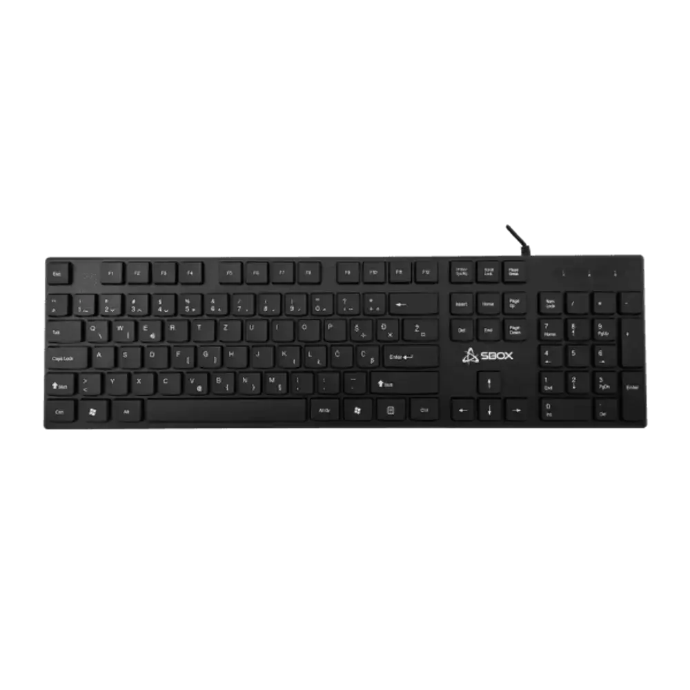 S Box K 123 Tastatura USB SR 104