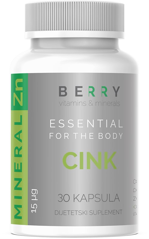 BERRY HEALTH Cink 30 kapsula