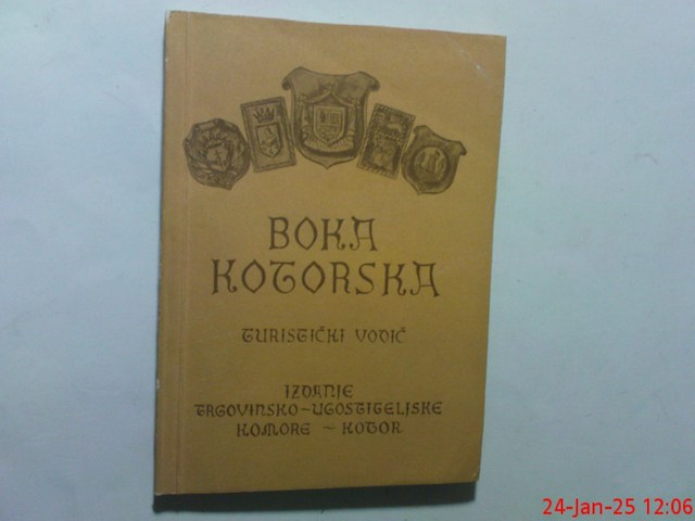 BOKA KOTORSKA - TURISTICKI VODIC