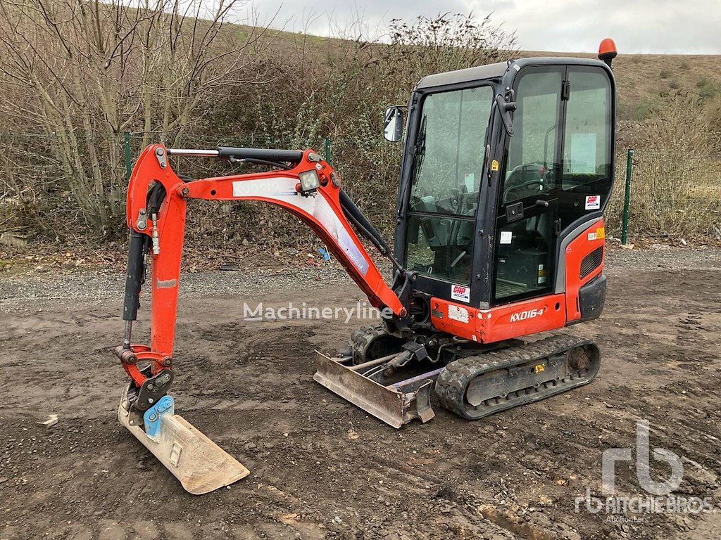 Prodaje se Kubota KX016-4 mini bager na aukciji