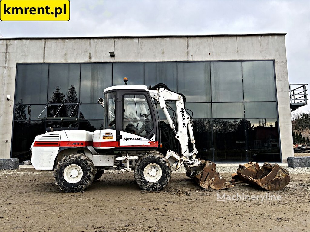 Mecalac 12 MTX KOPARKO-ŁADOWARKA 2012R. | MECALAC MXT MSX 714 bager-utovarivač