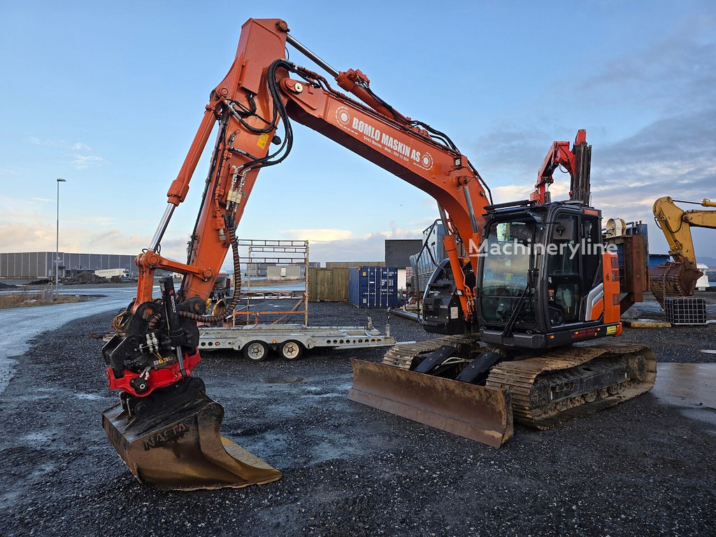 Hitachi ZX135US-7 Full utstyrt mini bager