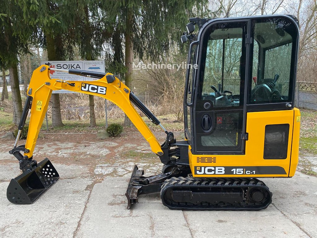 JCB 15c-1 mini bager