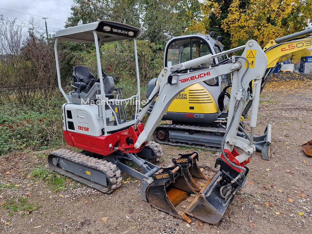 Takeuchi TB215R 3 Löffel mini bager