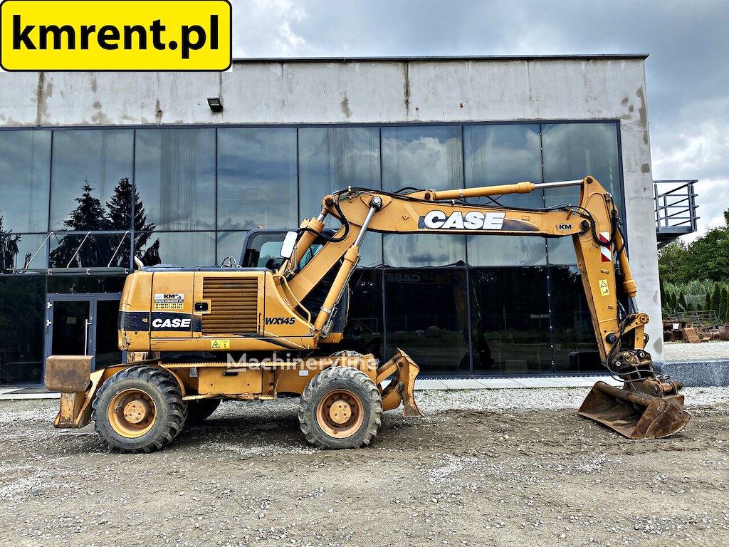 Case WX 145 KOPARKA KOŁOWA 2005R. | JCB JS 145 VOLVO EW 140 CAT LIEBH bager točkaš