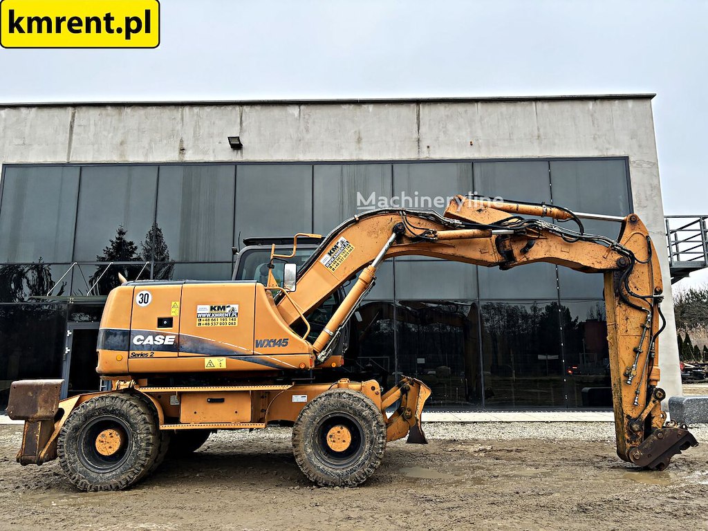 Case WX 145 KOPARKA KOŁOWA 2011 R. | JCB JS 145 VOLVO EW 140 CAT LIEB bager točkaš