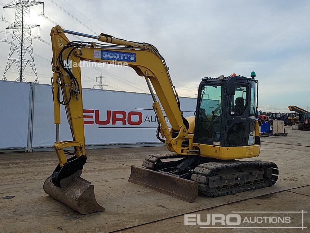 Prodaje se Komatsu PC80MR-3 mini bager na aukciji