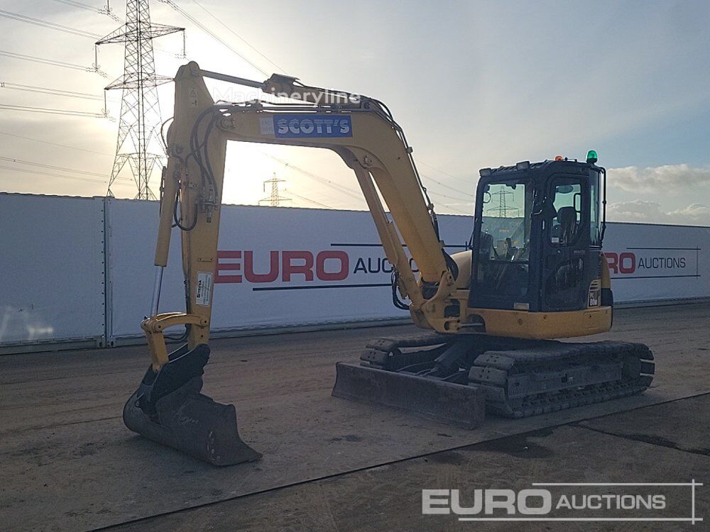 Prodaje se Komatsu PC80MR-3 mini bager na aukciji