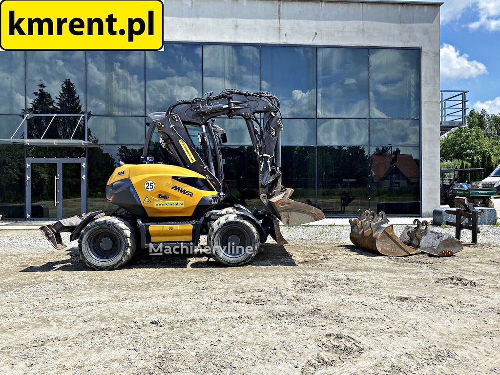 Mecalac 9 MWR KOPARKA KOŁOWA 2018R. | MECALAC 11 KOMATSU PW 98 TEREREX T bager točkaš