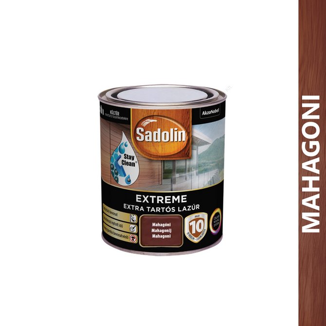 SADOLIN extreme na vodenoj bazi 0.7l mahagoni