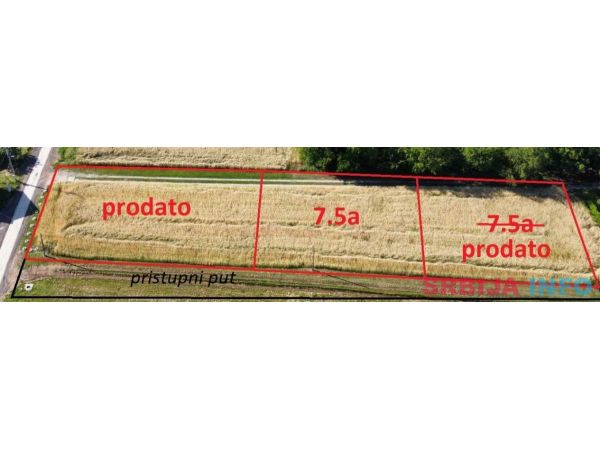 Irig-Fruska Gora, parcela na prodaju