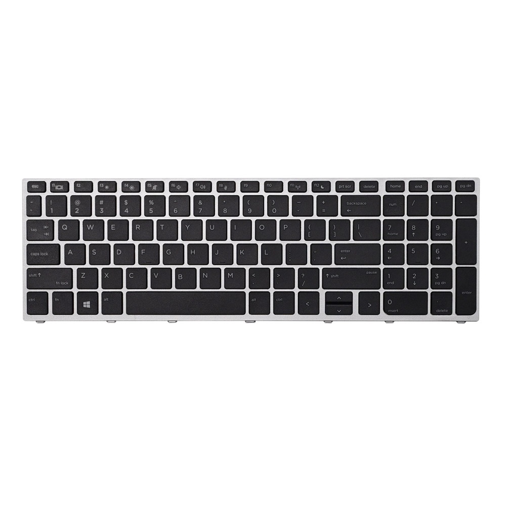 Tastatura za laptop HP 450 /455 / 470 / 475 G5 sivi frame