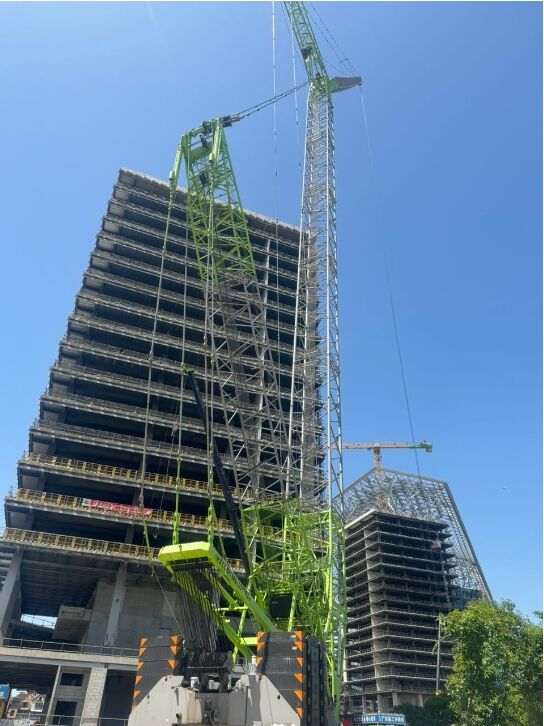 Zoomlion ZCC5200S crawler crane zoomlion 400Ton kran guseničar