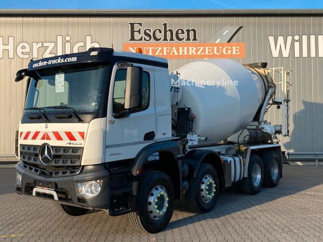 Stetter na šasiji Mercedes-Benz Arocs 3240 kamion s mešalicom za beton