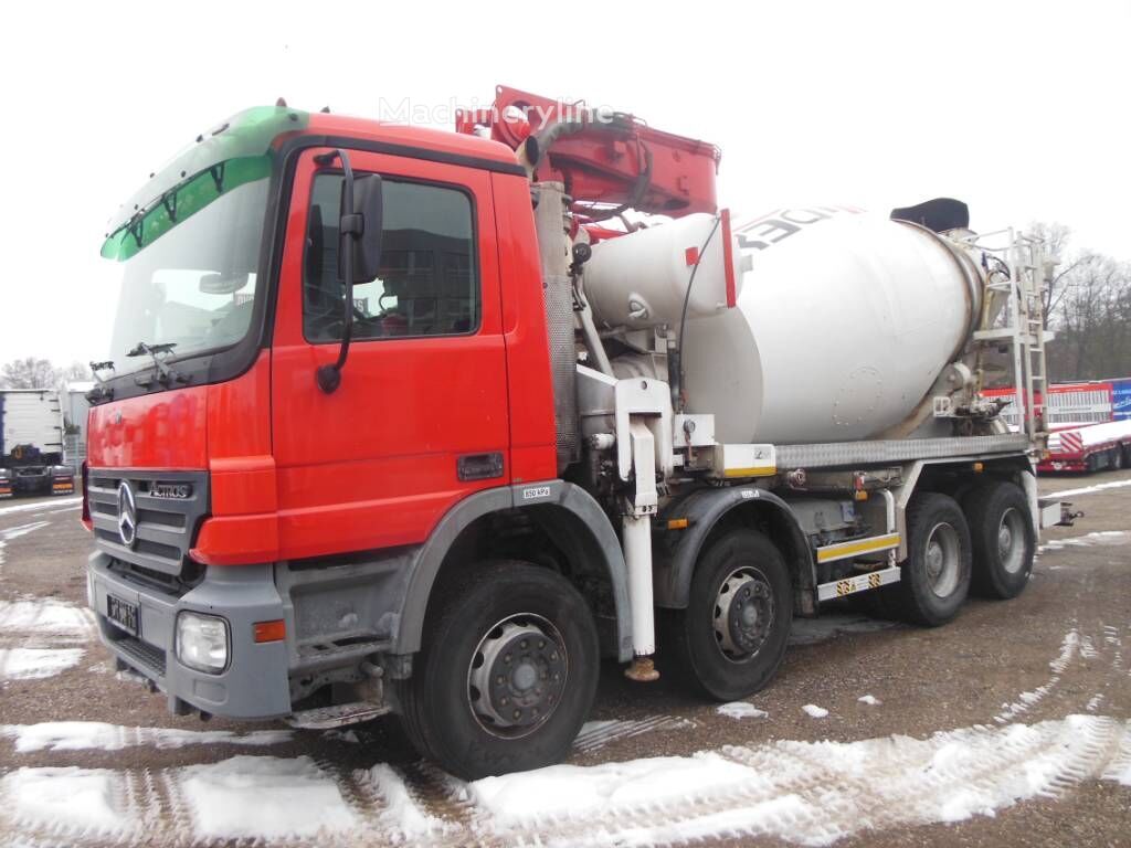 Liebherr na šasiji Mercedes-Benz Actros 3241 kamion s mešalicom za beton