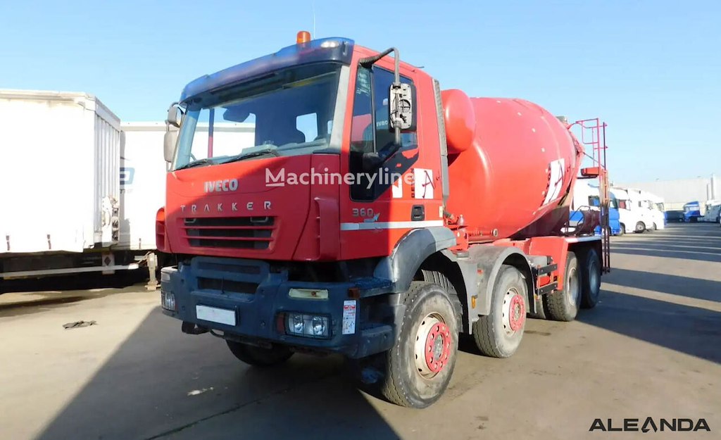 IVECO Trakker t4l kamion s mešalicom za beton