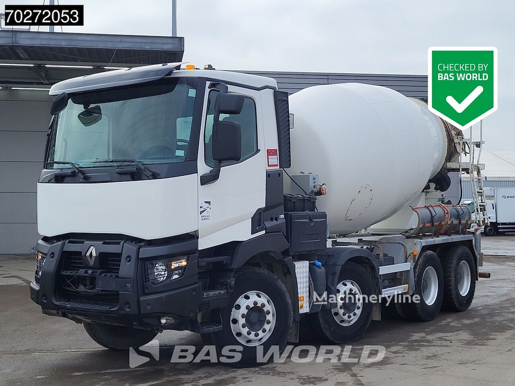 Renault C 430 8X4 10m3 IMER Mixer Automatic Big-Axle Euro 6 kamion s mešalicom za beton