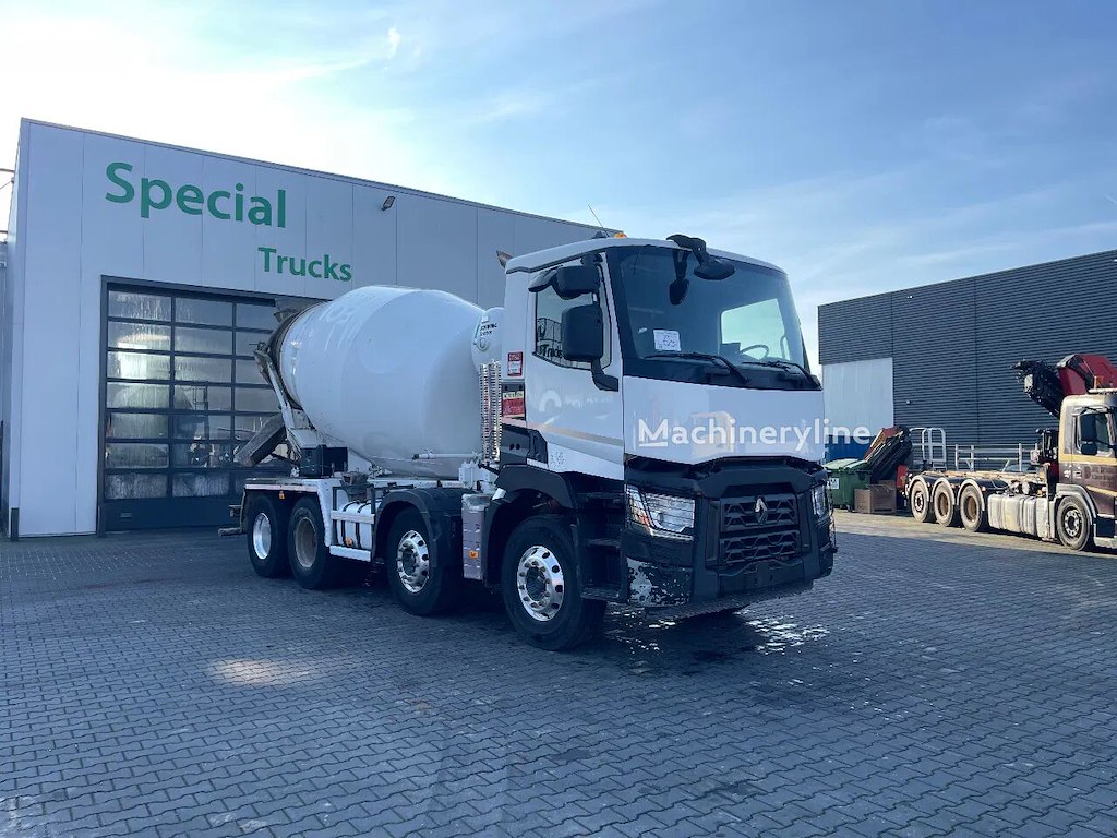 Renault C430 X-Load 8x4 (euro 6) + 9m³ Schwing Stetter concrete mixer kamion s mešalicom za beton