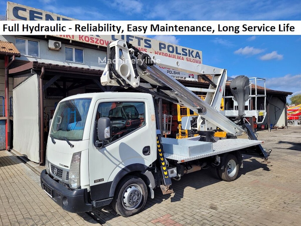 Nissan Cabstar NT400 - 18 m oil&steel snake 189 bucket truck boom lift auto dizalica s korpom