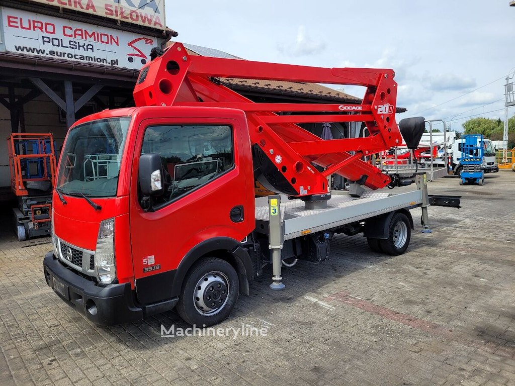 Nissan Cabstar NT400 - 20 m Socage 20D SPEED bucket truck boom lift auto dizalica s korpom