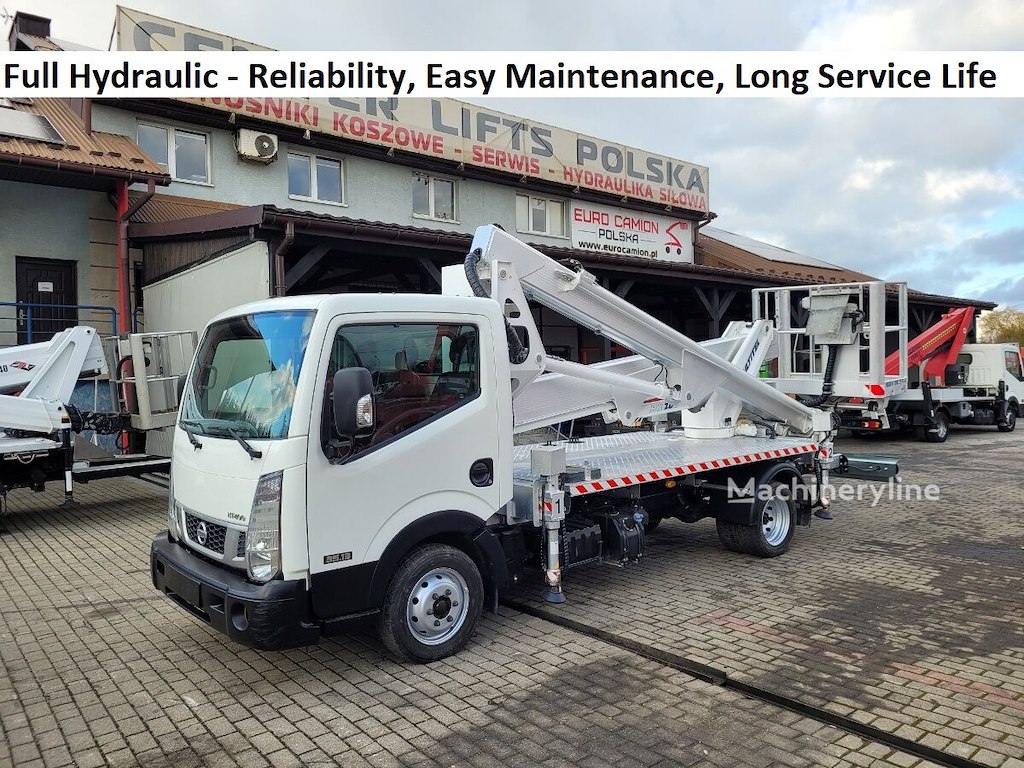 Nissan Cabstar NT400 - 20m Multitel HX200 - bucket truck boom lift auto dizalica s korpom