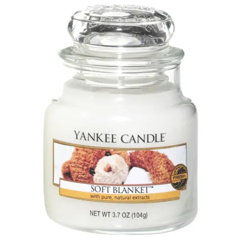 Soft Blanket - Yankee Candle mirisna sveća S (citrus i vanila)